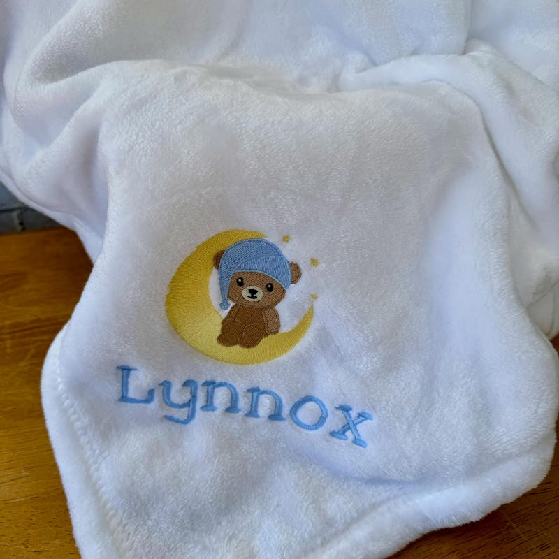 Embroidery Baby Blanket - Etsy