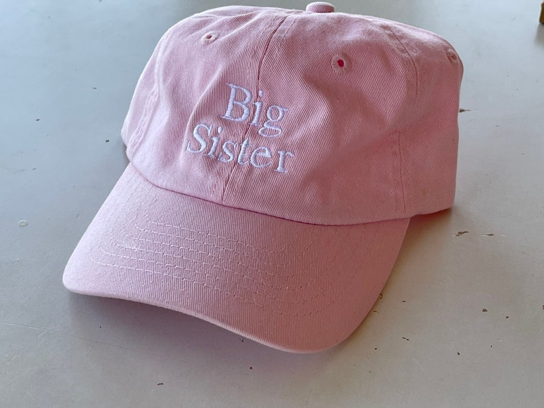 Big Sister Hat Big Brother Baseball Caps Classic Dad Hat - Etsy