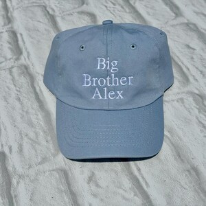 Big Sister Hat, Big Brother Baseball Caps, Classic Dad Hat, Youth Ball ...