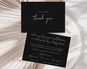 Thank You Slip | Etsy