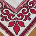 Finished Cross Stitch Tablecloth Set, Vintage Cross Stitch Decor - Etsy
