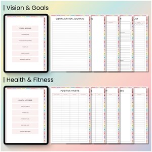 All-in-one Digital Planner 2024, 2025, 2026, Digital Planner, Digital ...