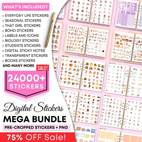 Digital Stickers - Etsy