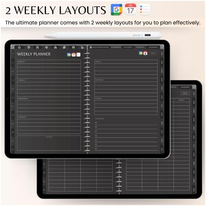 All-in-one Digital Planner 2025 2026 2027, Hyperlink Digital Planner ...