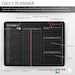 Dark Mode All-in-one Digital Planner 2024, 2025, 2026, Digital Planner ...