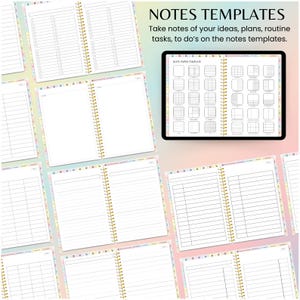All-in-one Digital Planner 2025 2026 2027, Hyperlink Digital Planner ...