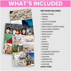 2025 Printable Vision Board Bundle With 2000 Printable Photos ...