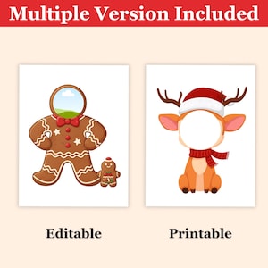 Christmas Add Your Own Photo Face, DIY Elf Yourself PNG Bundle, Elf ...