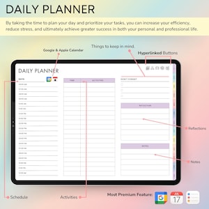All-in-one Digital Planner 2024, 2025, 2026, Digital Planner, Digital ...