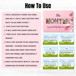 Mother's Day Canva Template, Custom Mom Canva Frame, Mama Designs ...