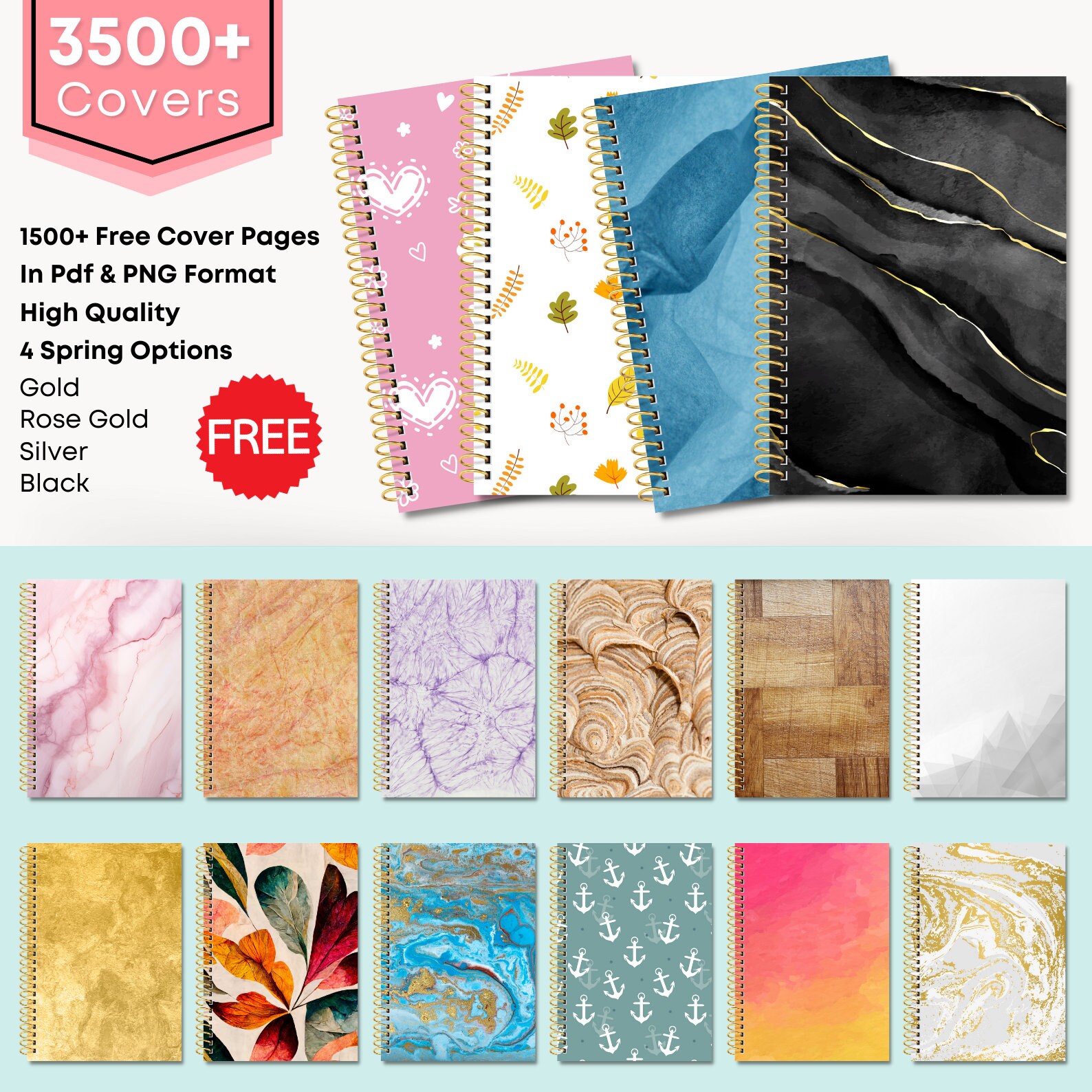 Digital Planner 2023 2024 Undated Digital Planners Goodnotes Planner ...