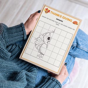 Printable Thanksgiving Game, Family Thanksgiving Game, Dinner Table ...