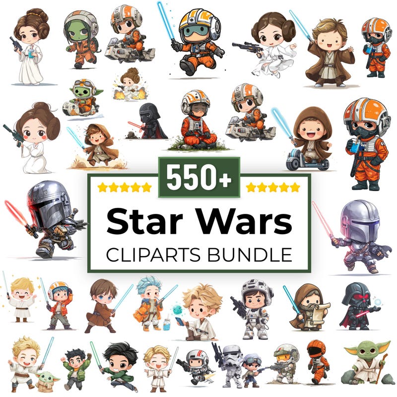 Space Chibi Clip Art - Etsy