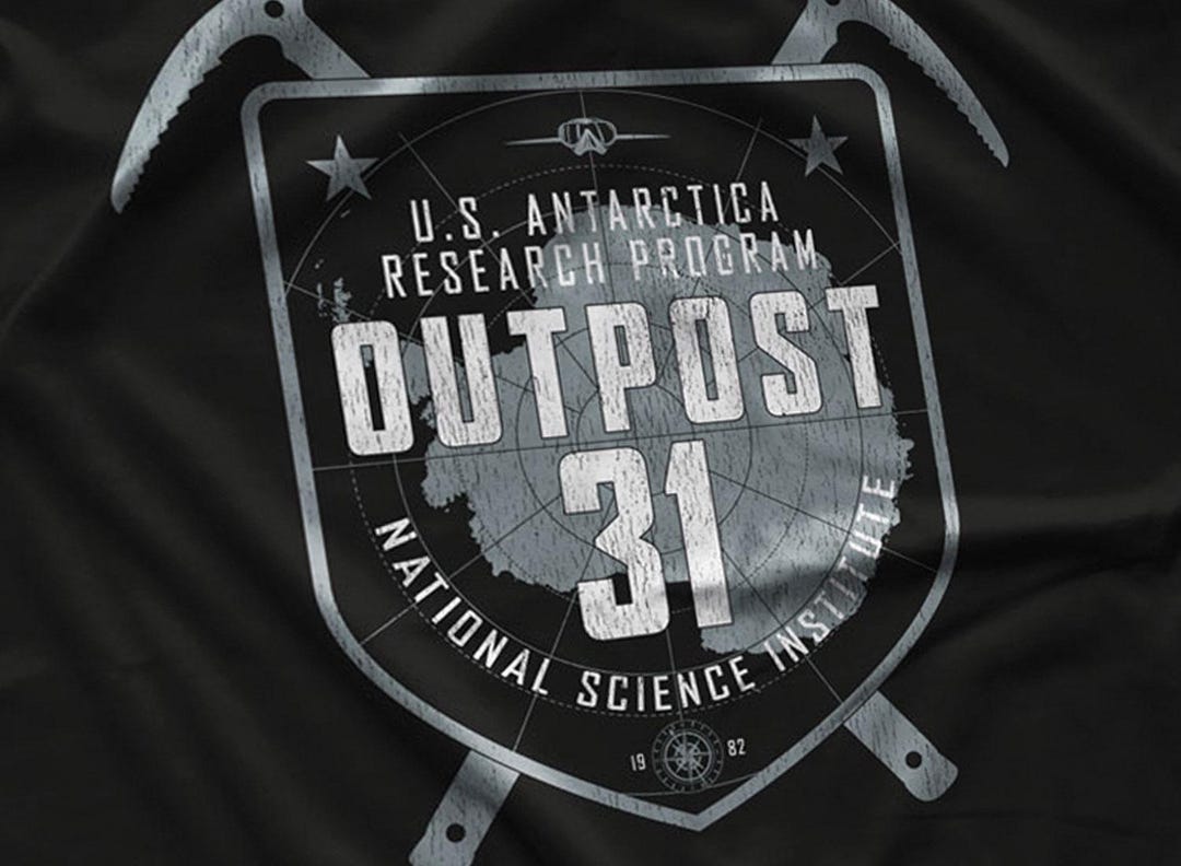 Outpost 31 T-shirt - Short-sleeve Unisex T-shirt - 1982 the Thing - Etsy