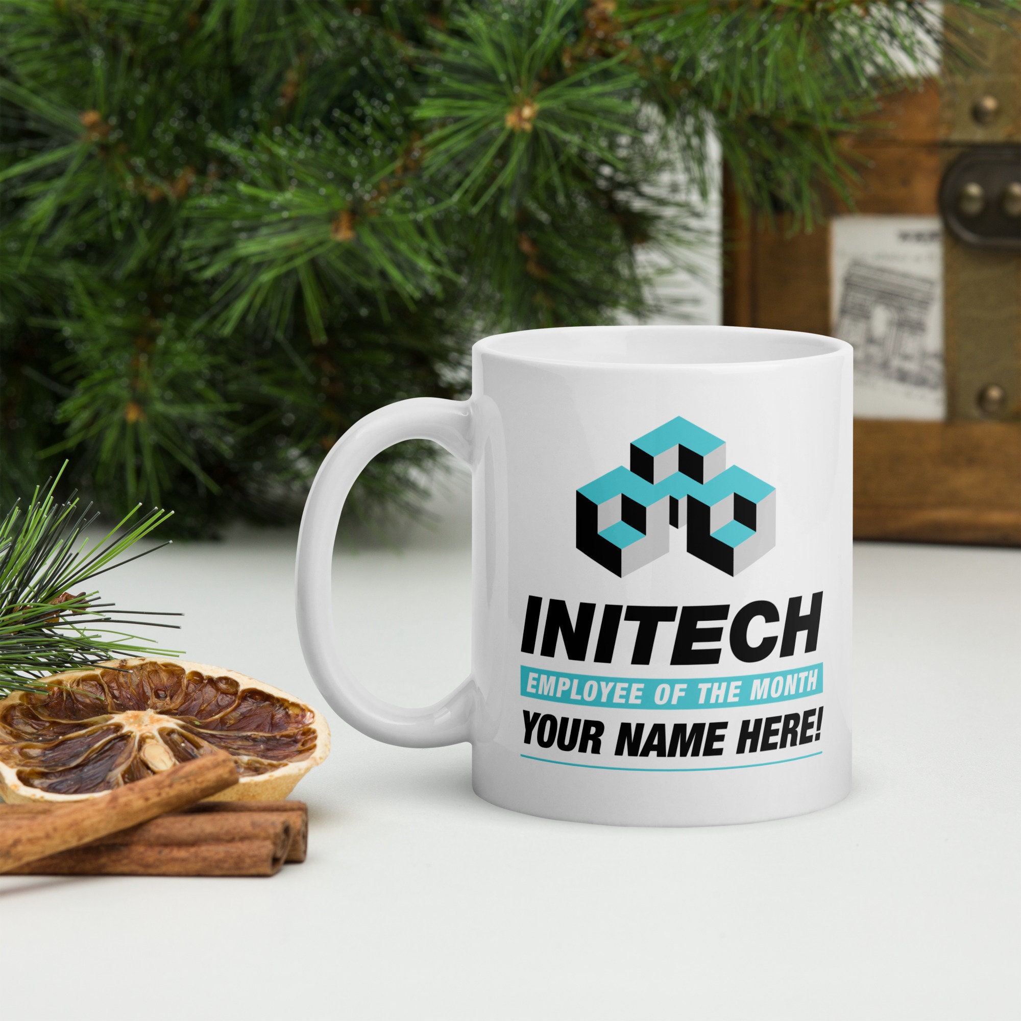 Plantilla De Insignia De Initech Milton/Funny Initech, Espacio De