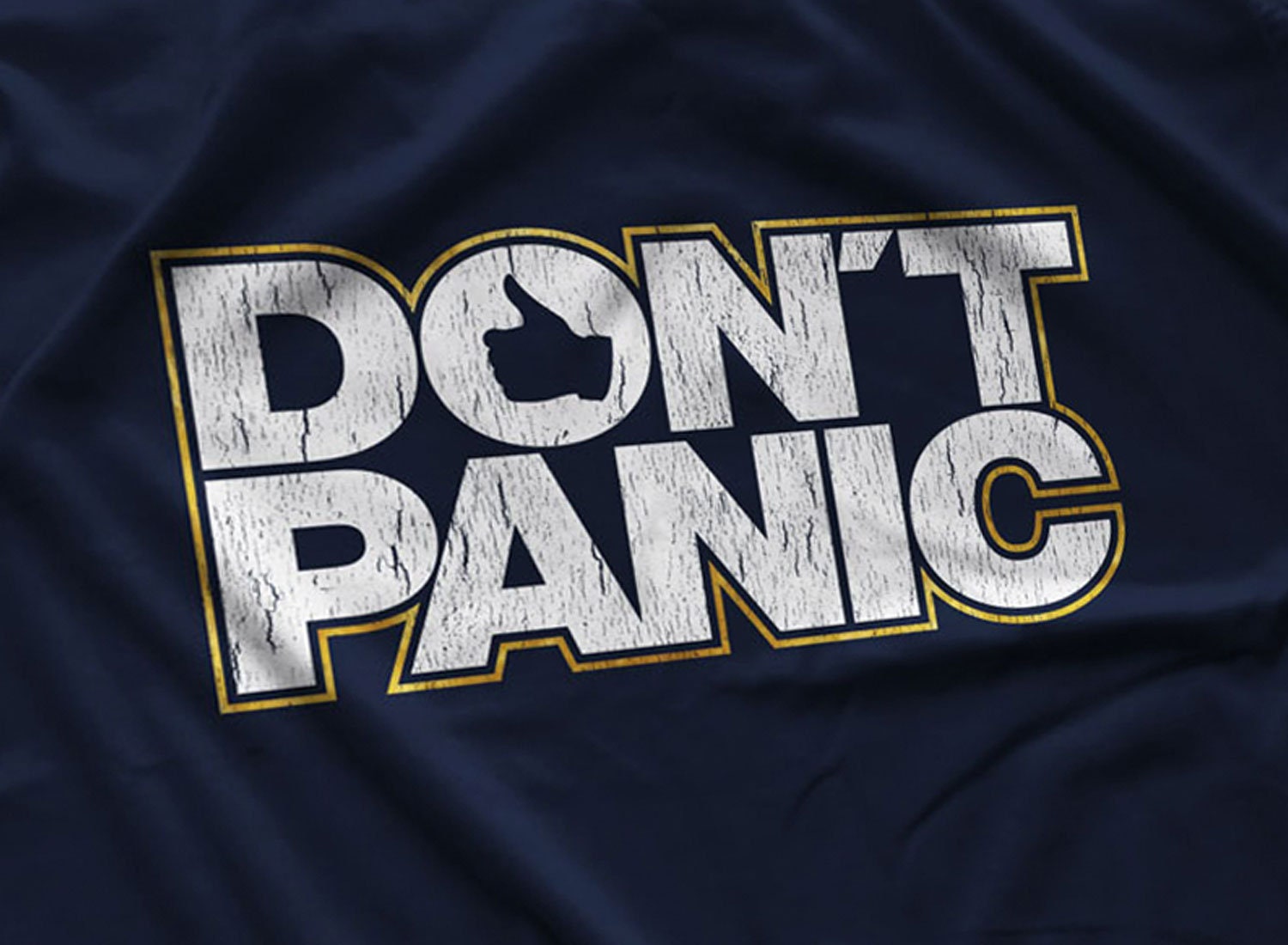 Fossil Falten Luke dont panic t shirt Lähmen Remission Kinn