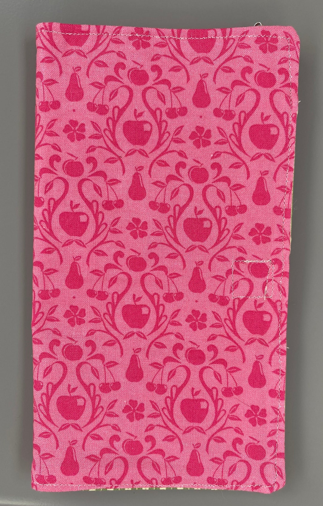 Pink and Green Apple Themed Tea Bag Wallet - Etsy
