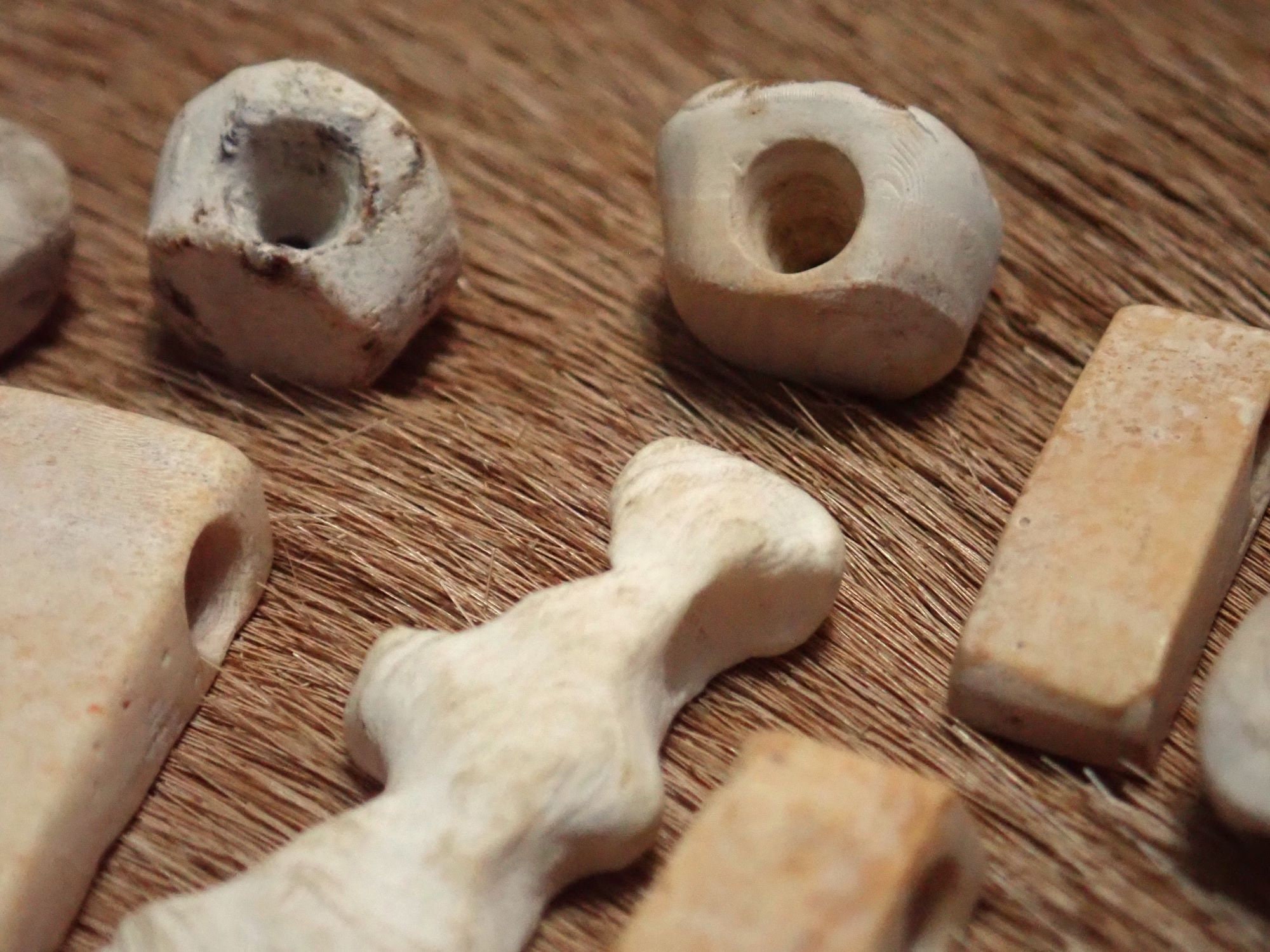 Rare Authentic Ancient Native American Shell Bead Collection - Etsy