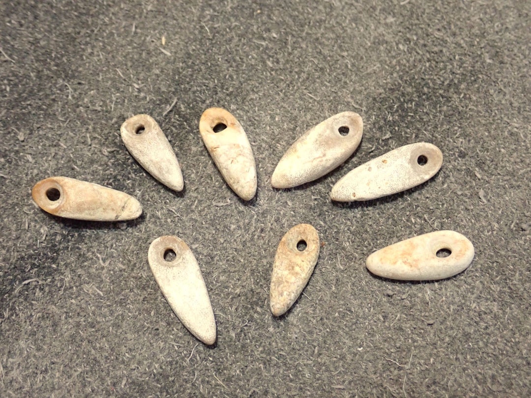 Authentic Native American Shell Bead Collection Consisting of - Etsy