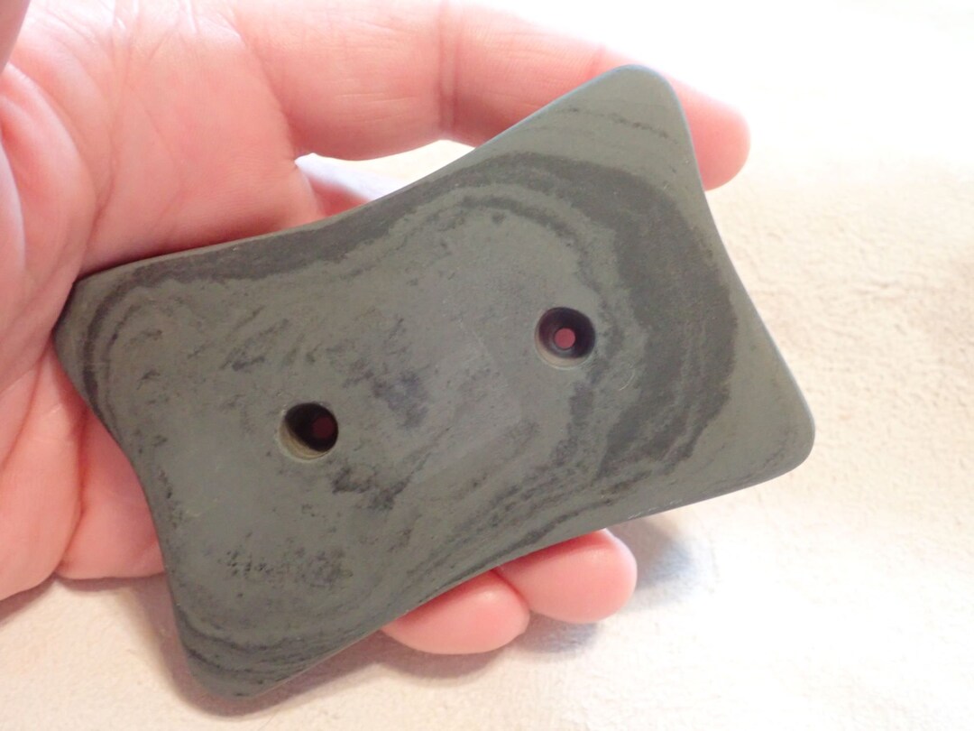 Authentic Native American Two Hole Bi-concave Gorget Found in Hancock ...