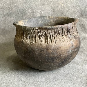 Authentic Native American Barton Incised Lug Handled Jar Found at Bell ...