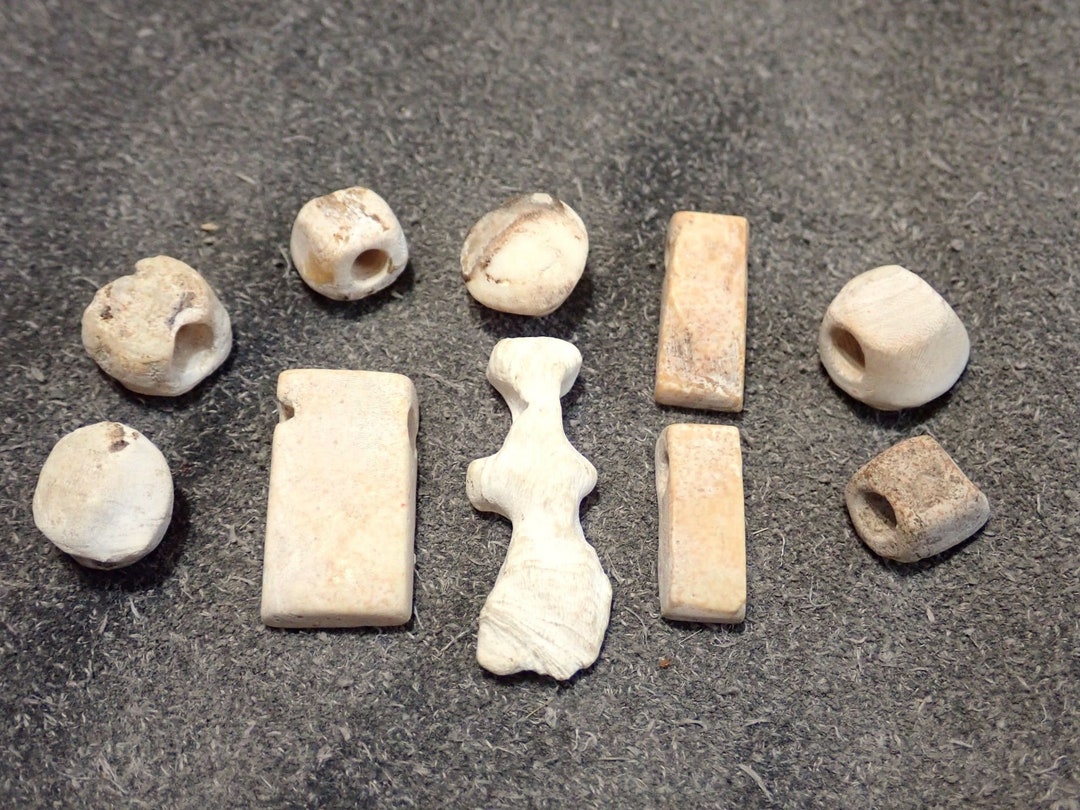 Rare Authentic Ancient Native American Shell Bead Collection - Etsy