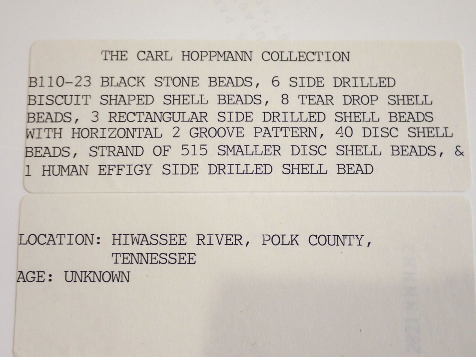Authentic Native American Shell Bead Collection Consisting of 8 Tear ...