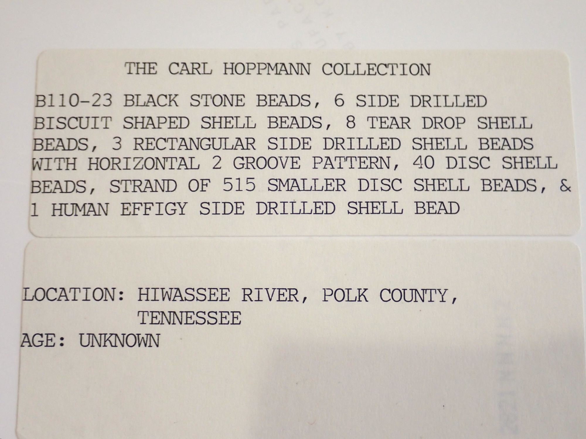 Authentic Native American Shell Bead Collection Consisting of 8 Tear ...