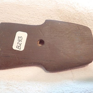 Authentic Native American Red Slate Indented Base Shovel Pendant Found ...