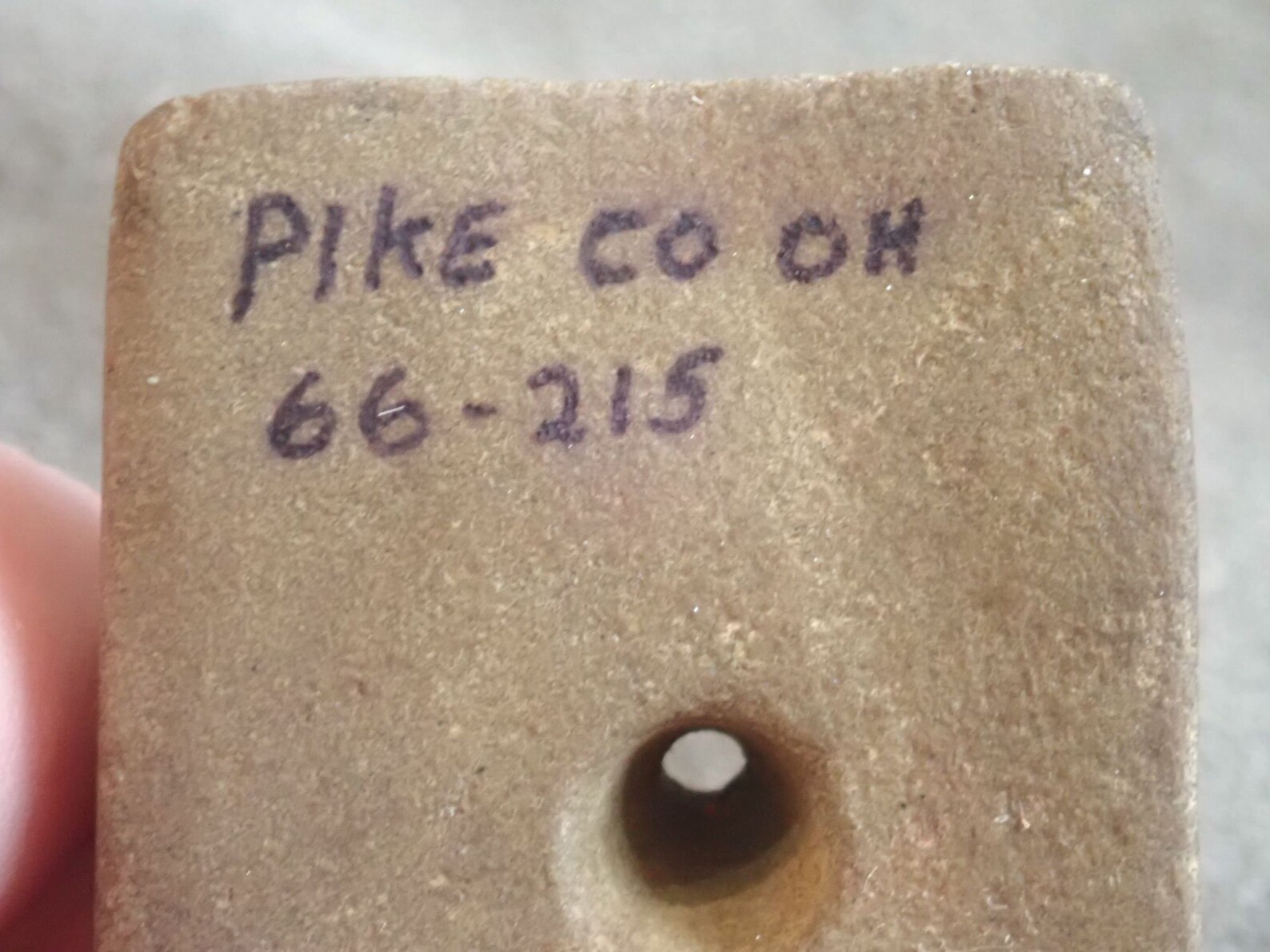 Authentic Native American Two Hole Adena Semi-keeled Sandstone Gorget ...