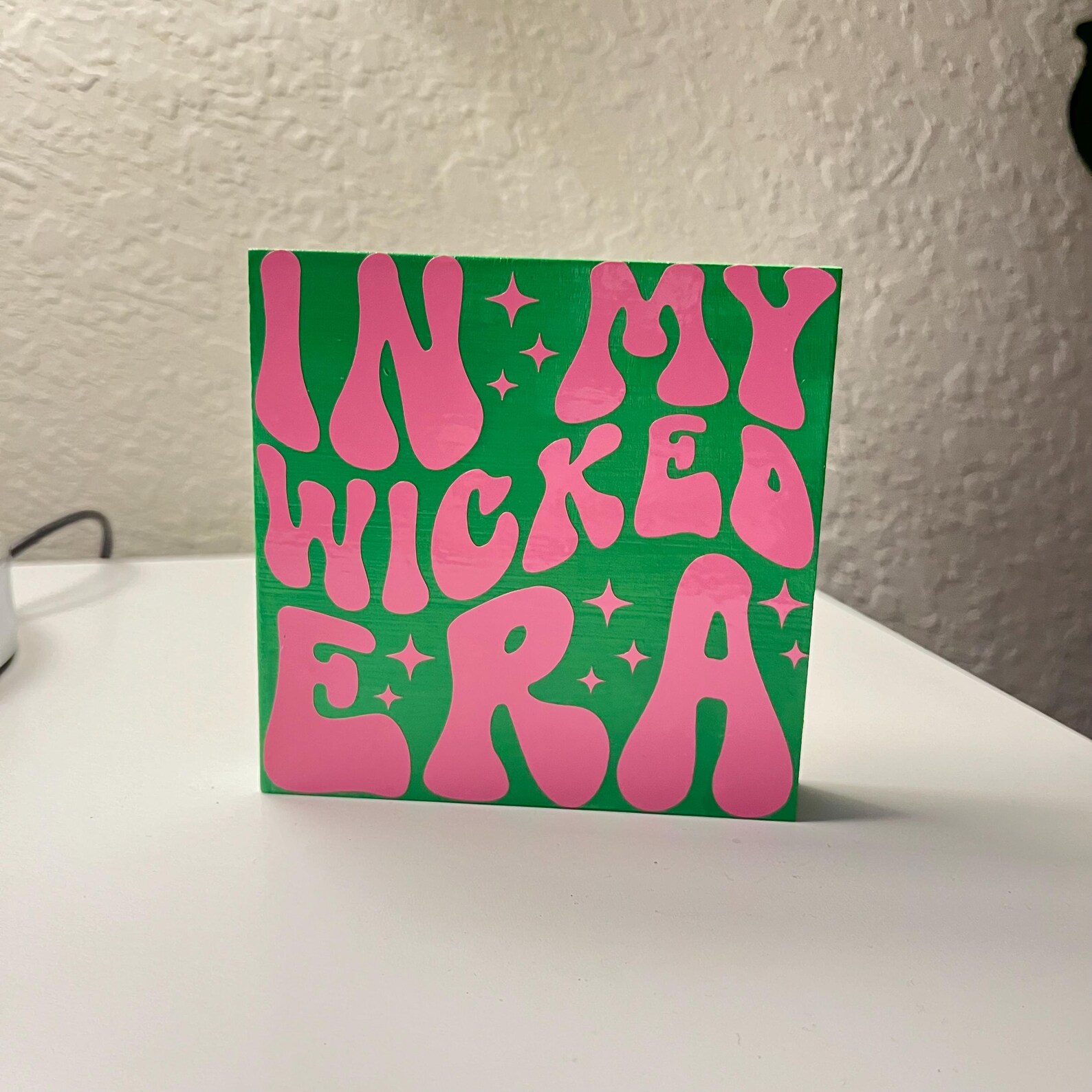 In My Wicked Era Wooden Sign (perfect for Tiered Tray) - Etsy