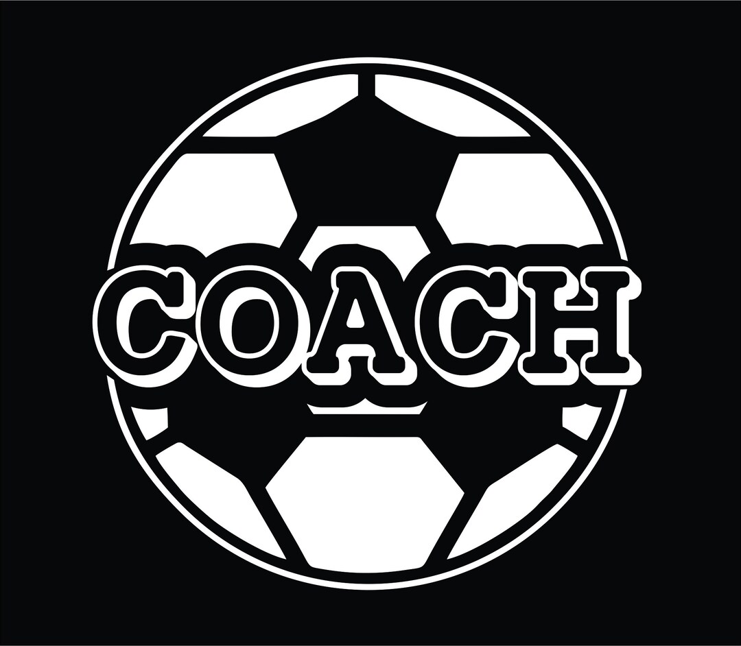Soccer Coach Decal - Etsy