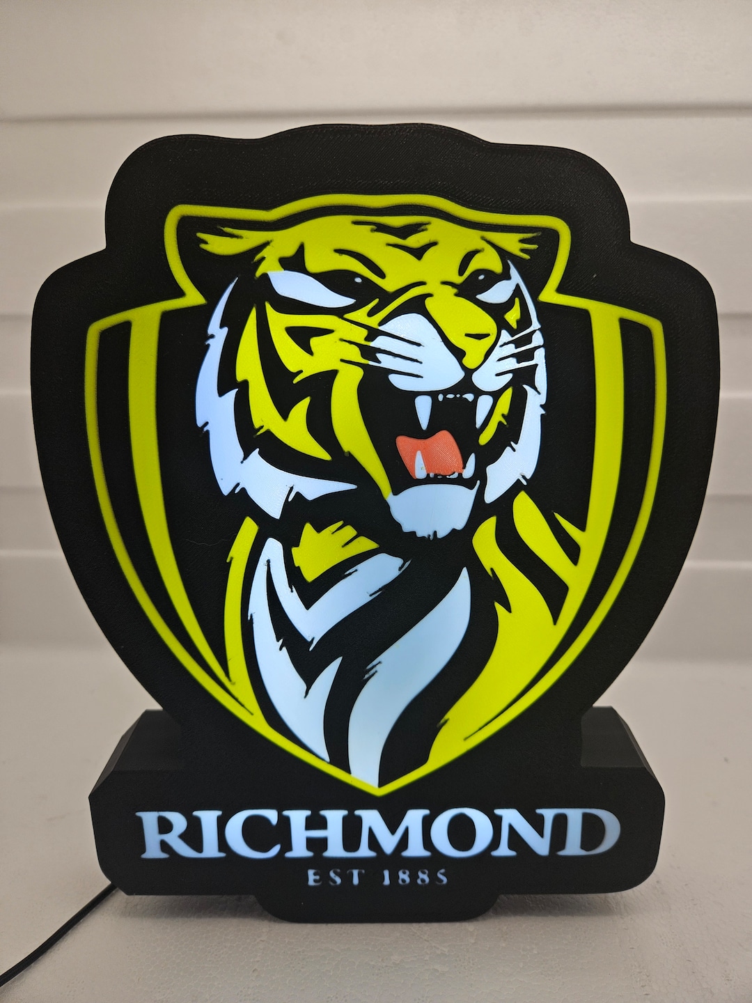 Richmond Tigers Light Box - Etsy