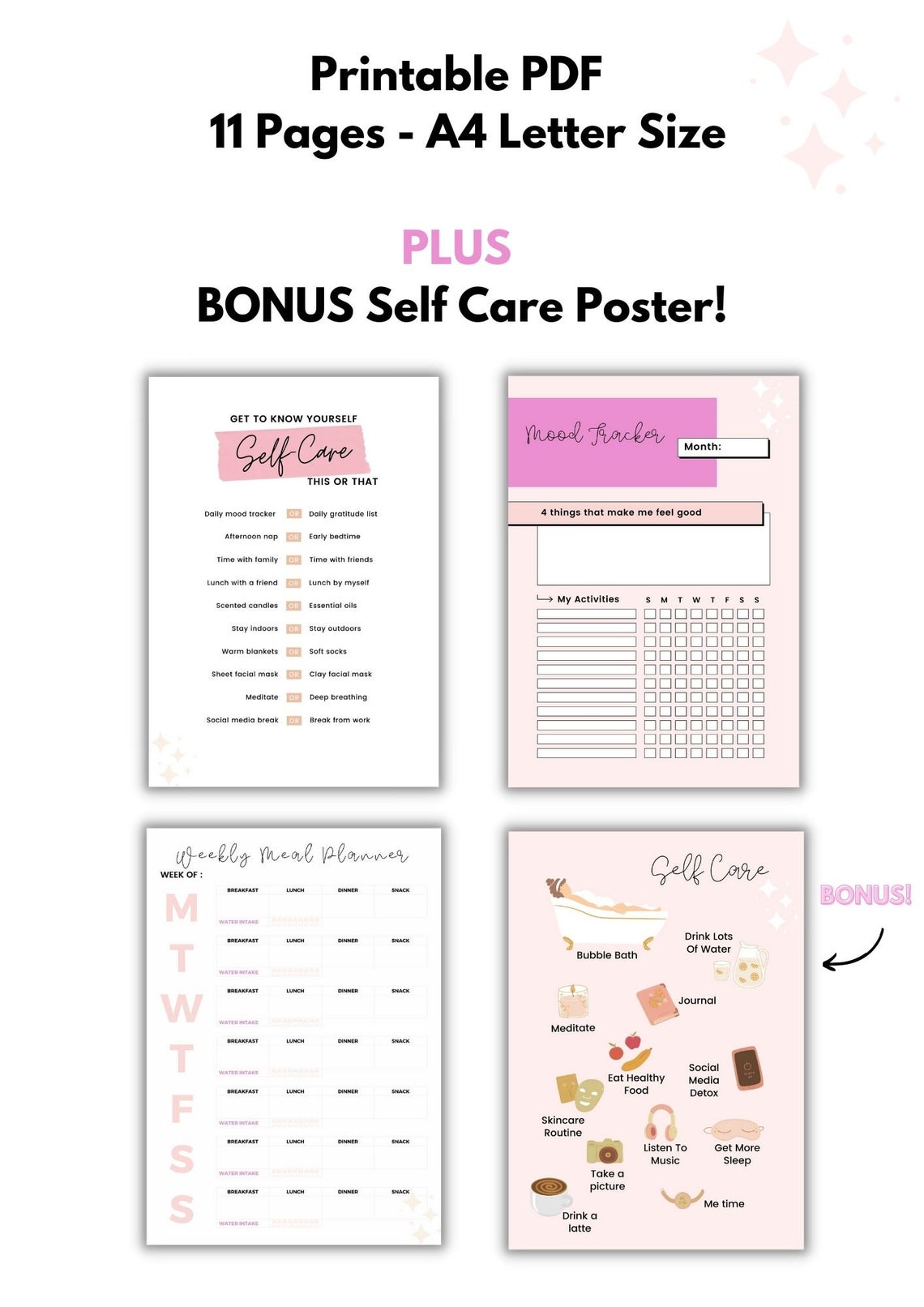 The Ultimate Glow up Planner, Glow up Workbook and Guide, PLUS BONUS ...