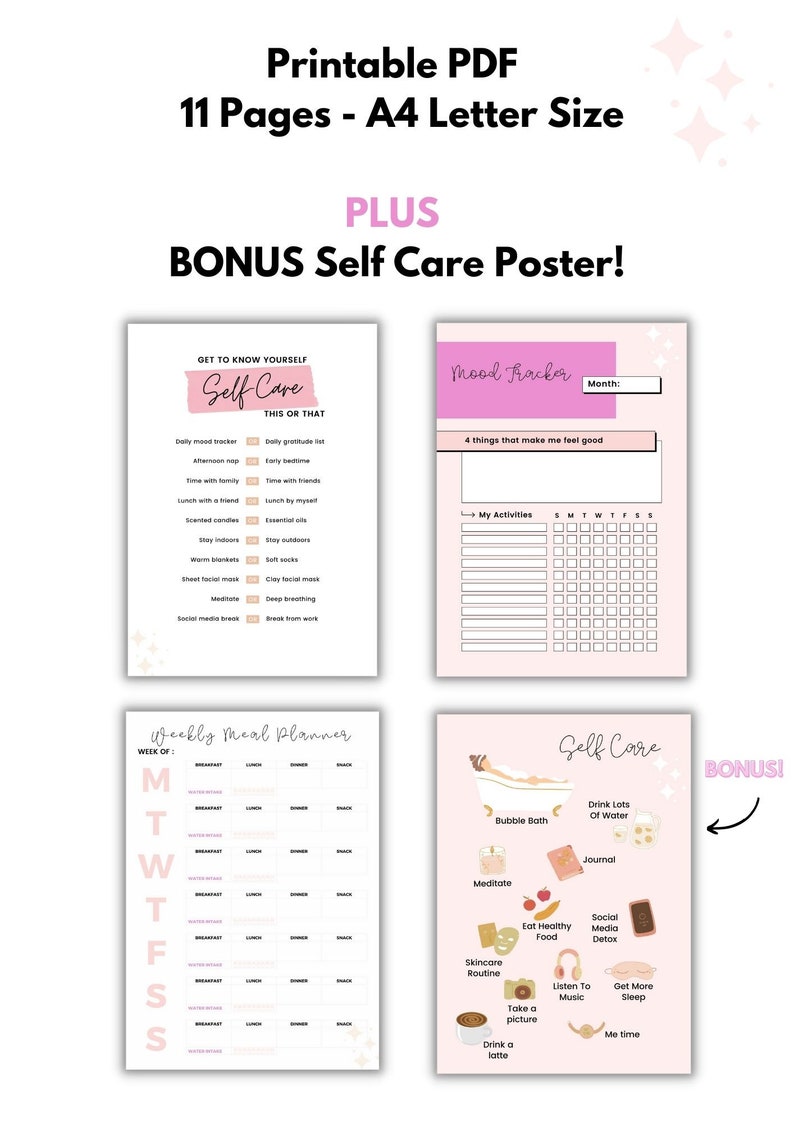 The Ultimate Glow up Planner, Glow up Workbook and Guide, PLUS BONUS ...