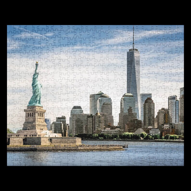 New York Jigsaw Puzzle, New York, New York Landmark Jigsaw - Etsy