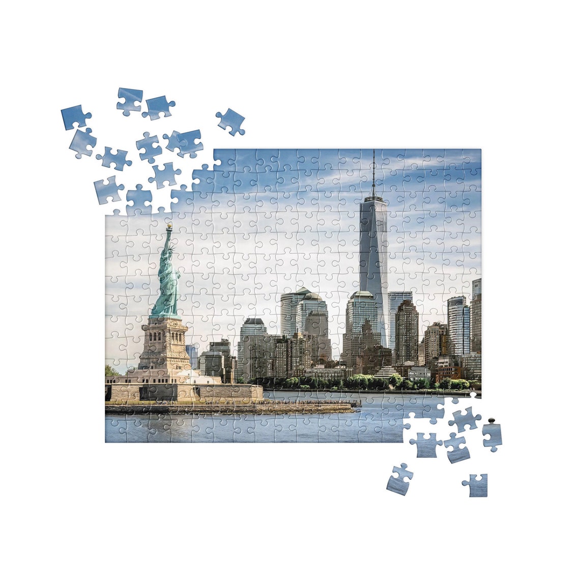 New York Jigsaw Puzzle, New York, New York Landmark Jigsaw - Etsy