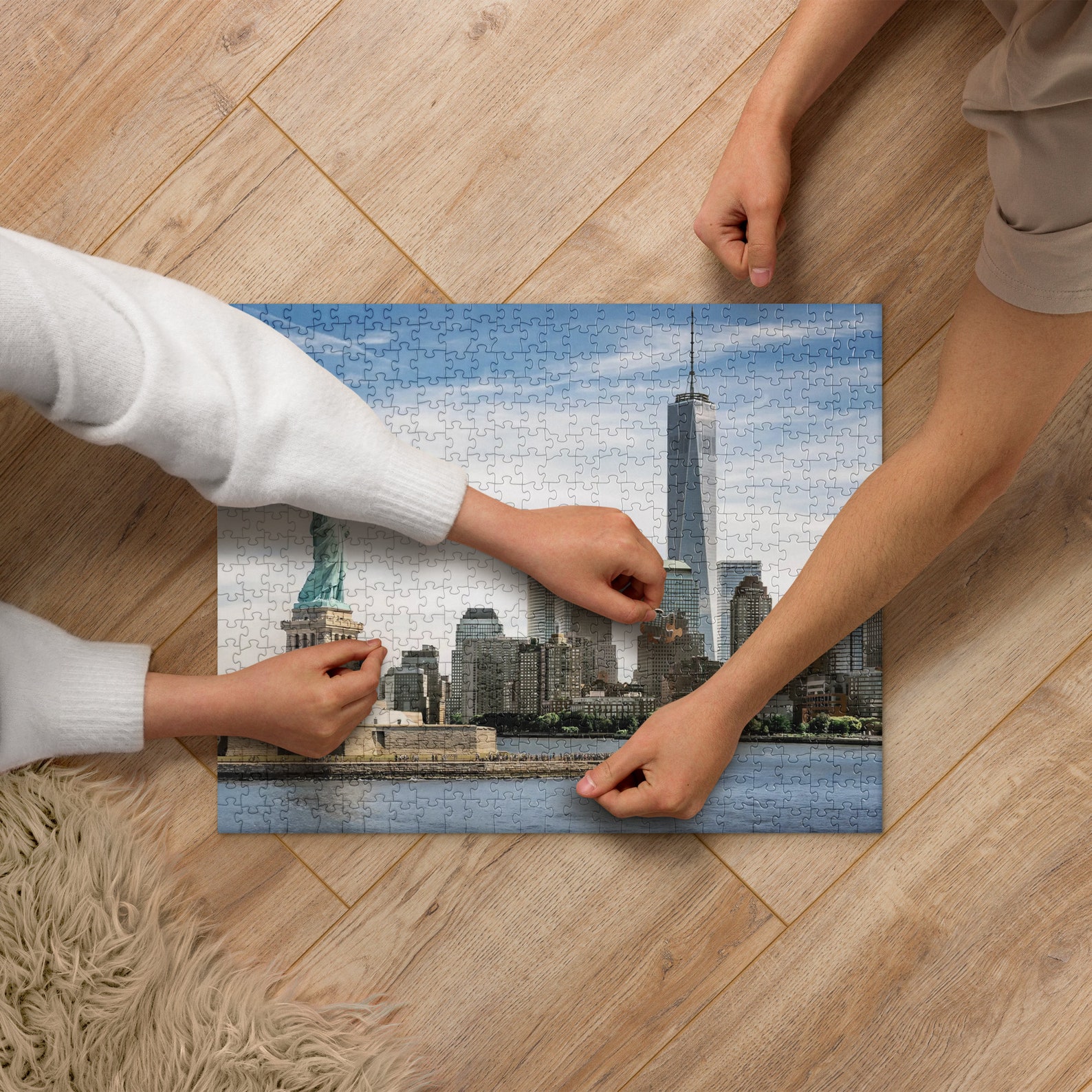 New York Jigsaw Puzzle, New York, New York Landmark Jigsaw - Etsy