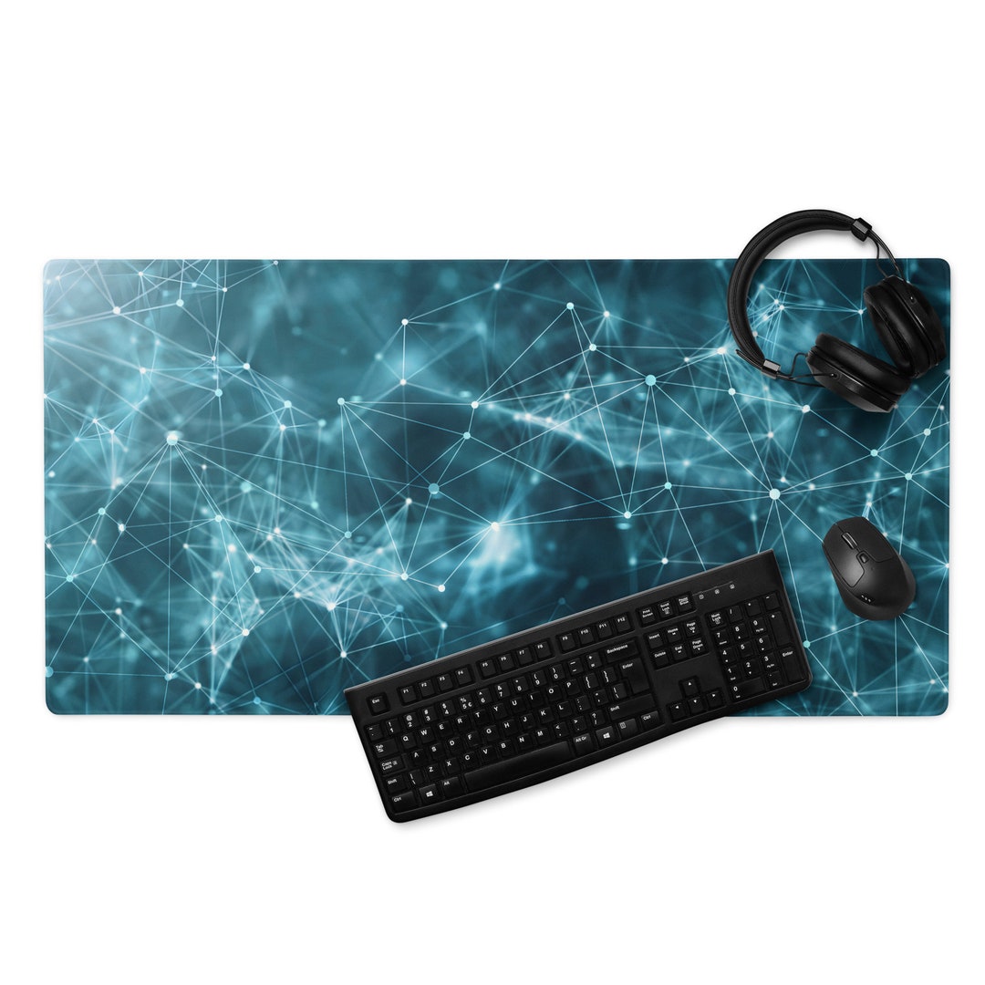 Computer Network Mouse Pad, Website Network Mouse Pad, Network Patterns ...