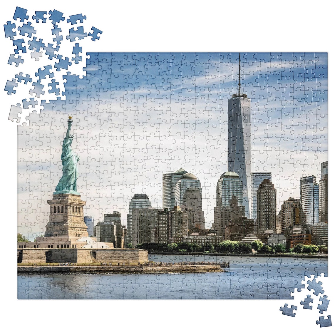 New York Jigsaw Puzzle, New York, New York Landmark Jigsaw - Etsy