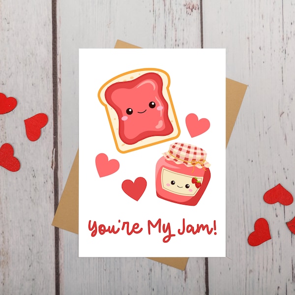 You're My Jam Card - Etsy