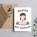 Happy Bat Mitzvah Card Instant Download Printable Bat Mitzvah Greeting ...