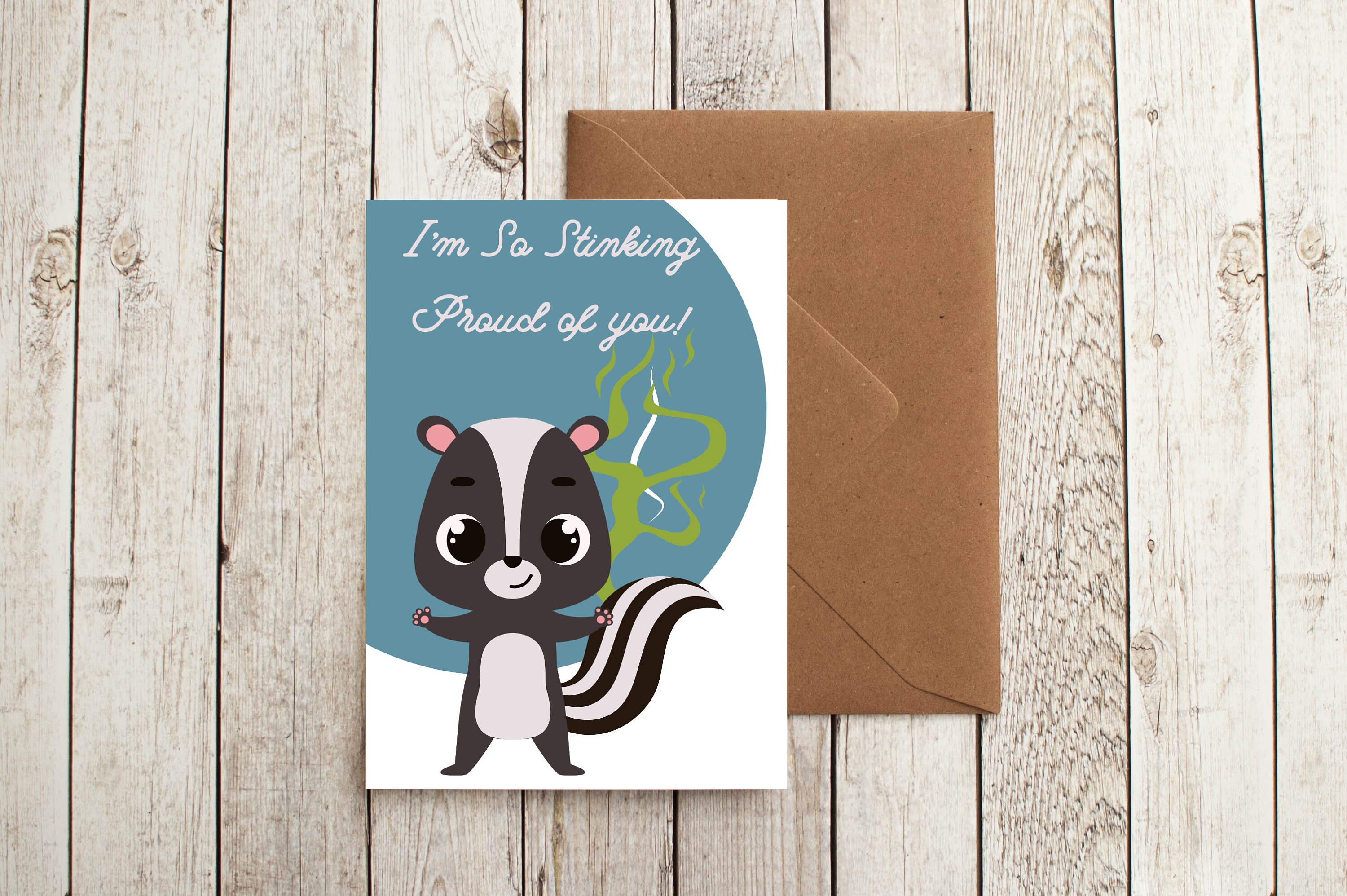 Congratulations Card | Stinking Proud | I'm so Proud of You ...