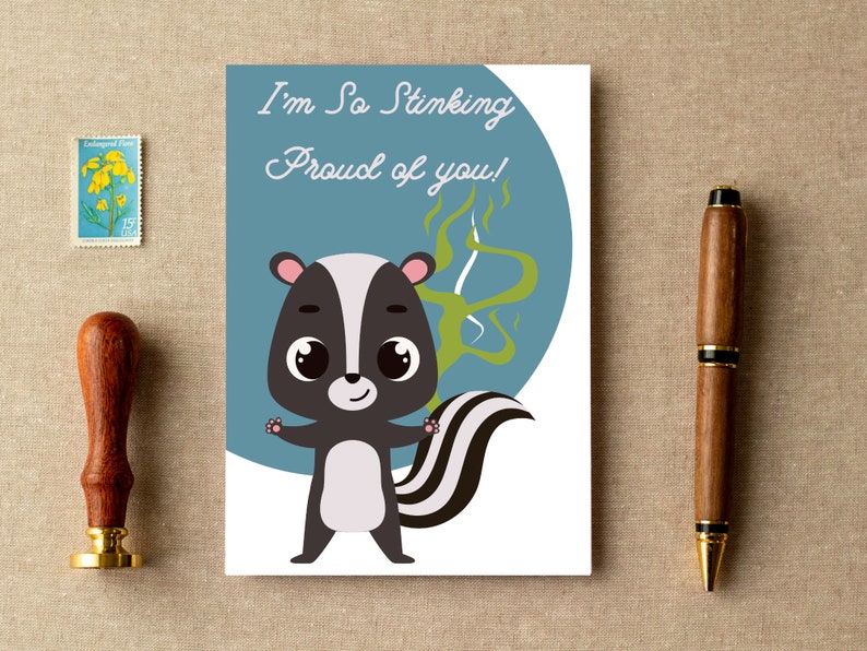 Congratulations Card | Stinking Proud | I'm so Proud of You ...
