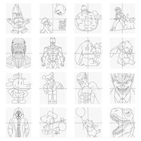 Halloween Symmetry and Reflection Coordinate Plane Mystery Graphing ...
