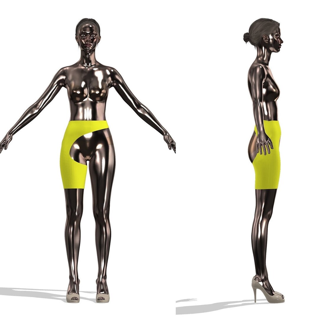 Paradise One Leg Chap Pattern ONLY Exotic Dancewear Stripper Outfit ...