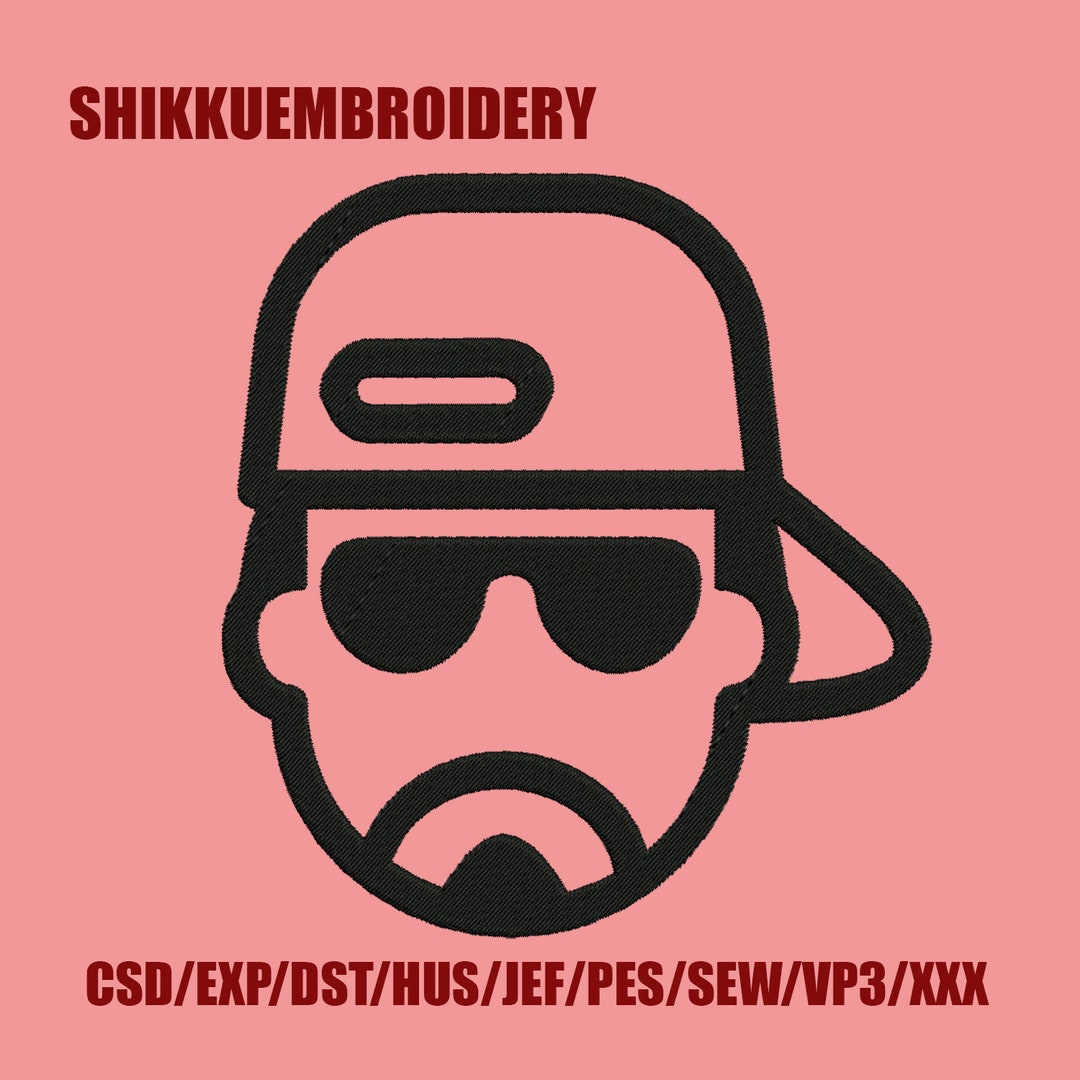 10 Size Badboy Logo Embroidery Design Instant Download 9 Formats ...