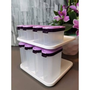 Tupperware Modular Shaker Spice Set With Carousel Set of 8/16 Pieces ...