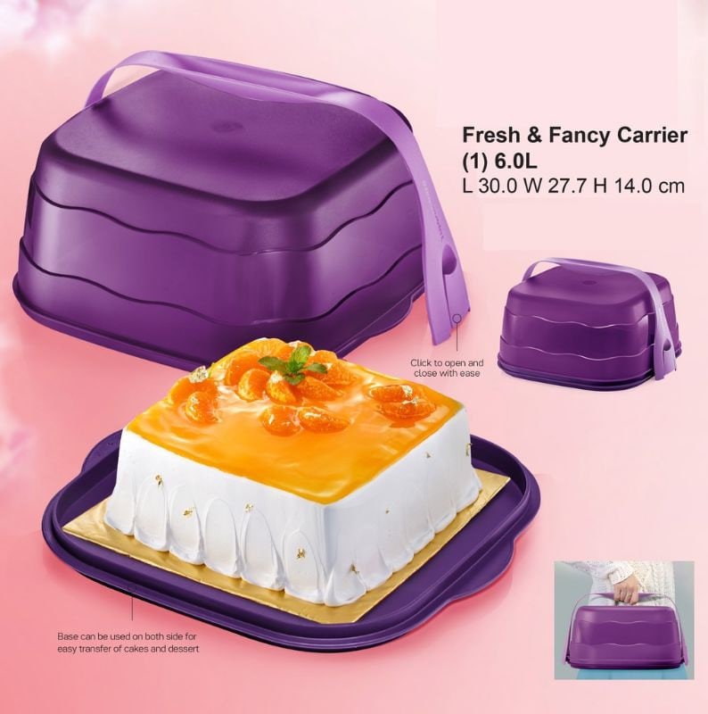 Tupperware Fresh and Fancy Carrier Cake Taker - Etsy