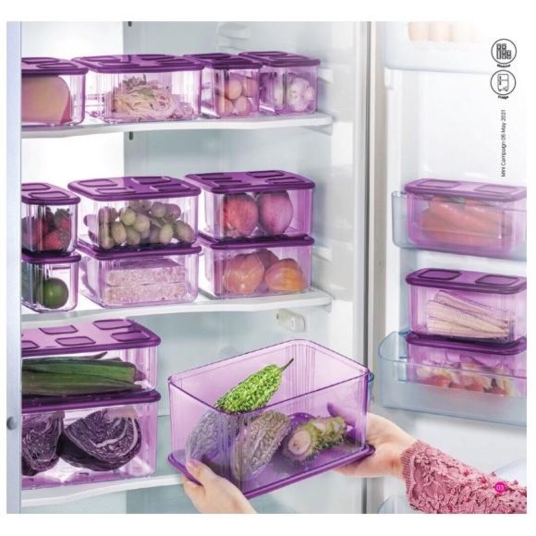 Tupperware Fresh and Clear Set of 5 With Gift Boxes - Etsy